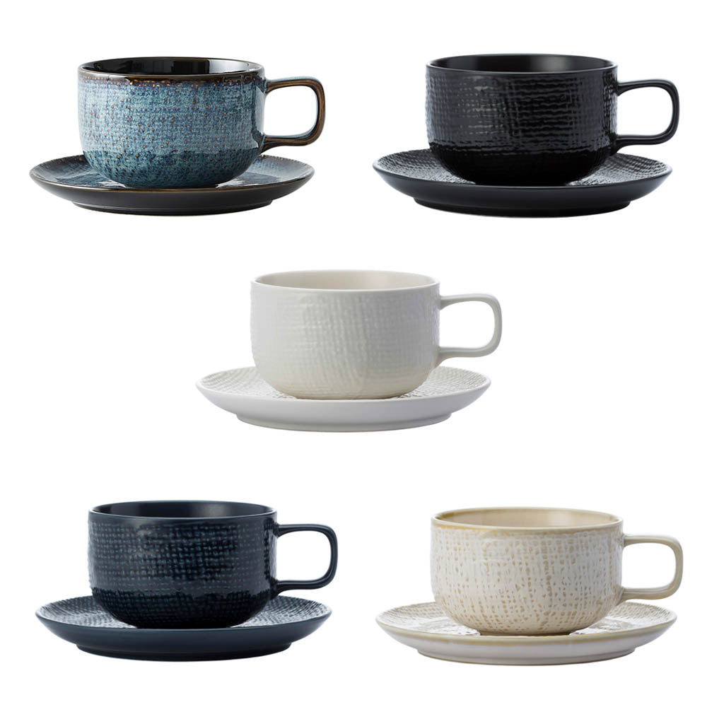 Knit Cup & Saucer- Luzerne – Luzerne Singapore