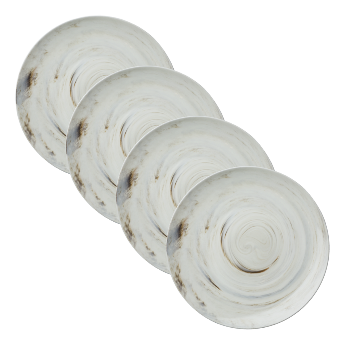 Marble Round Plate 21cm Mini Gift Set (4/Pack) - Luzerne – Luzerne ...