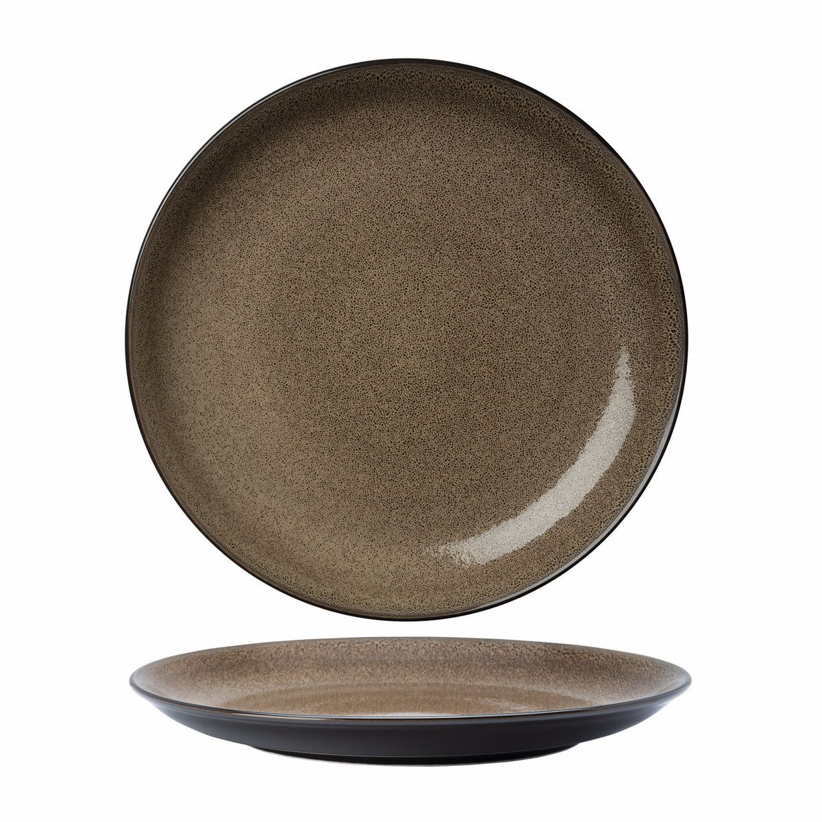 Rustic Round Coupe Plate - Luzerne – Luzerne Singapore