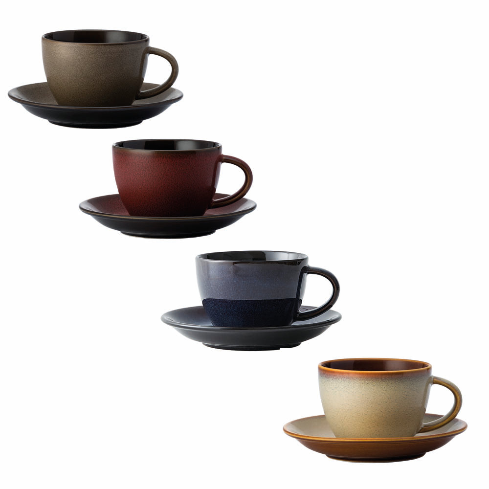 Rustic Cup & Saucer - Luzerne – Luzerne Singapore