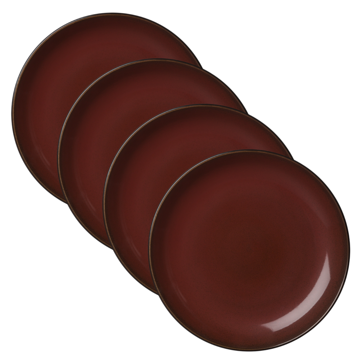 Rustic Dinner Plates Mini 4pcs Gift Set - Luzerne – Luzerne Singapore