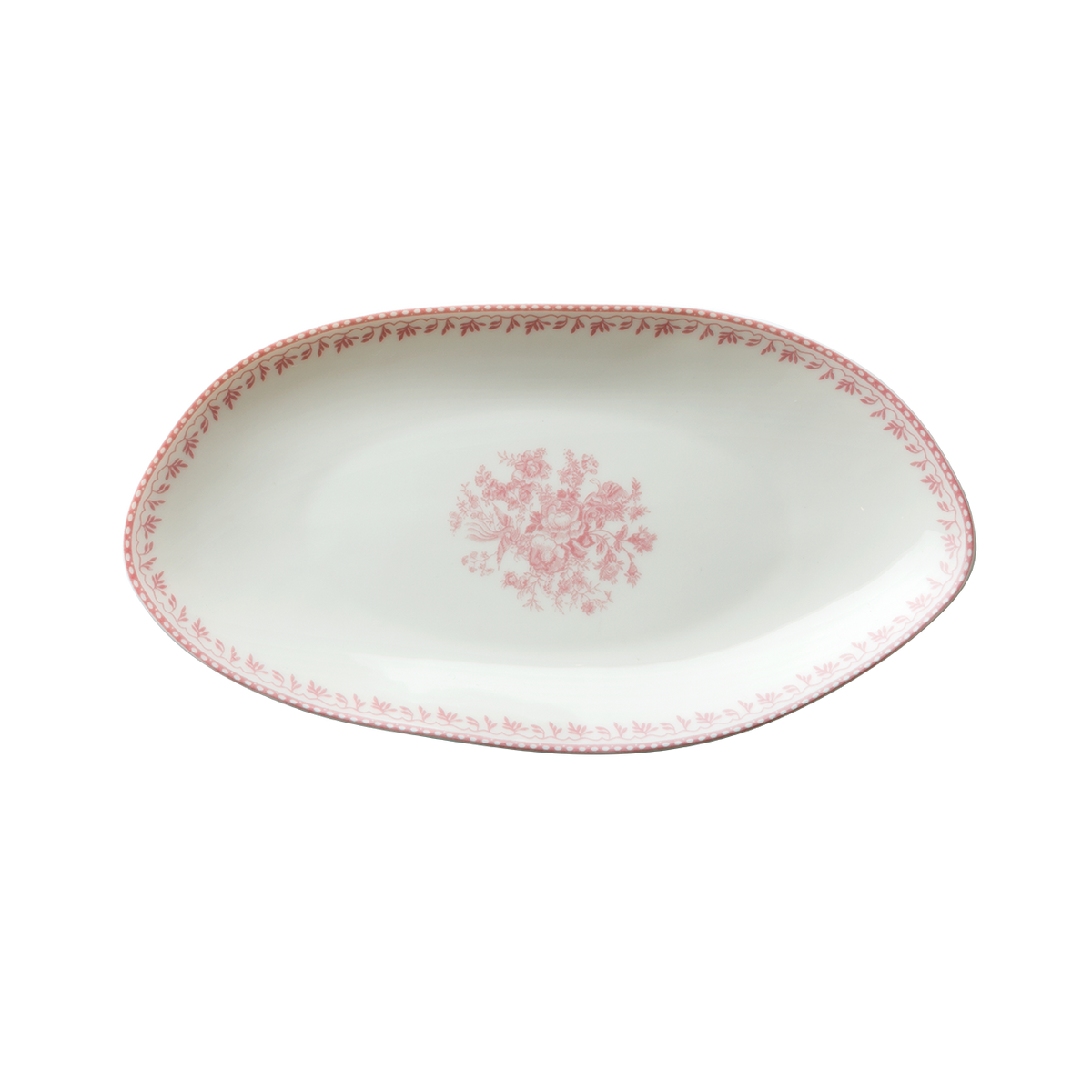 Lancaster Garden Oval Plate - Luzerne – Luzerne Singapore